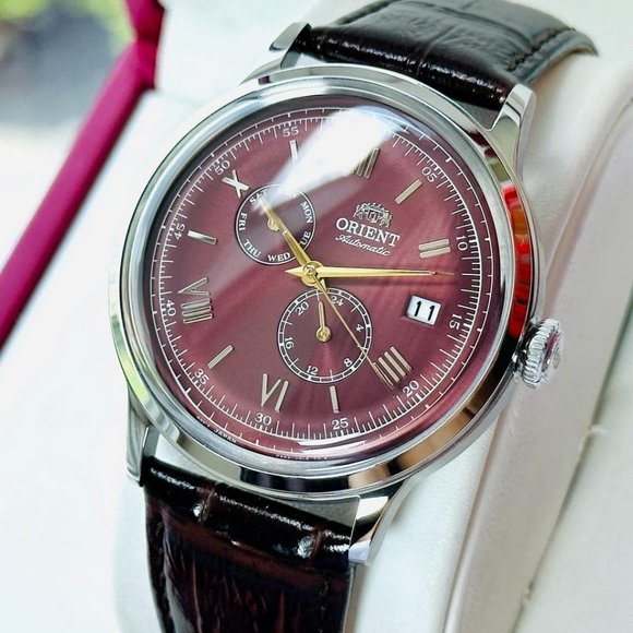 oreint | Accessories | Orient Red Dial Date Display Mens Watch | Poshmark